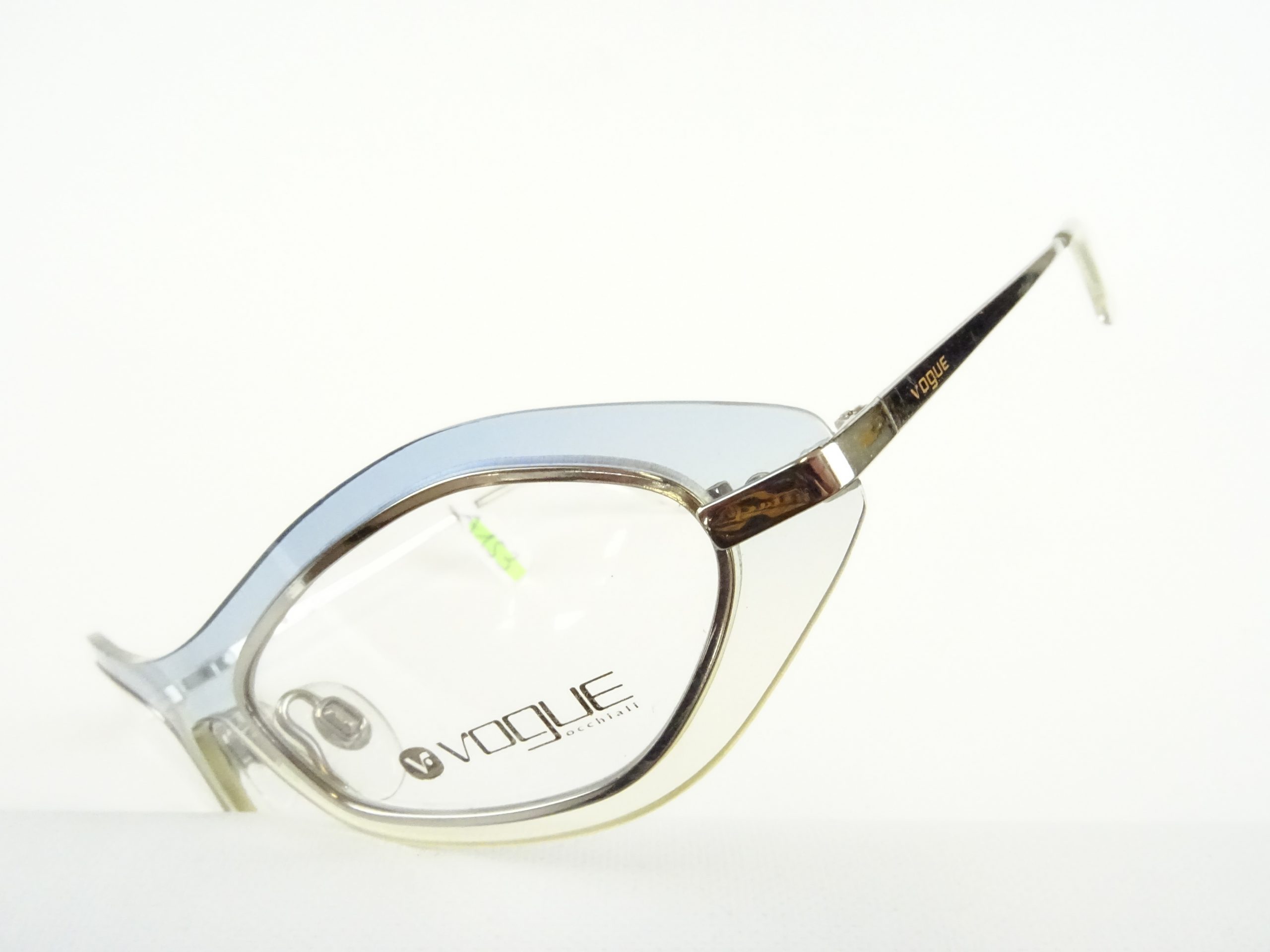 VOGUE 3419 extravagante Damenbrille transparent hellblau ...