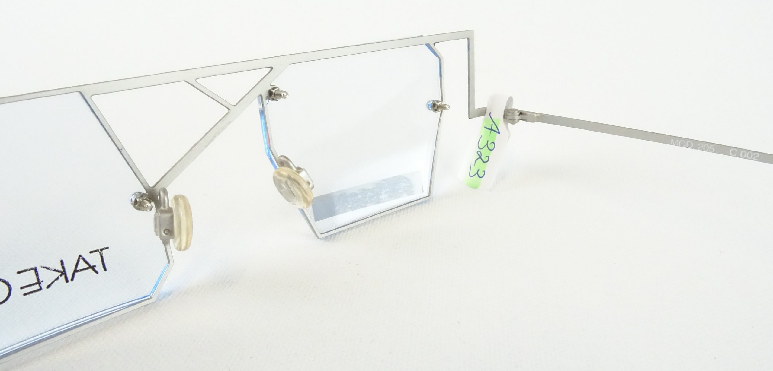Brillengestelle verrückte Brillengestelle Metallfassung blau-lila Marke ...