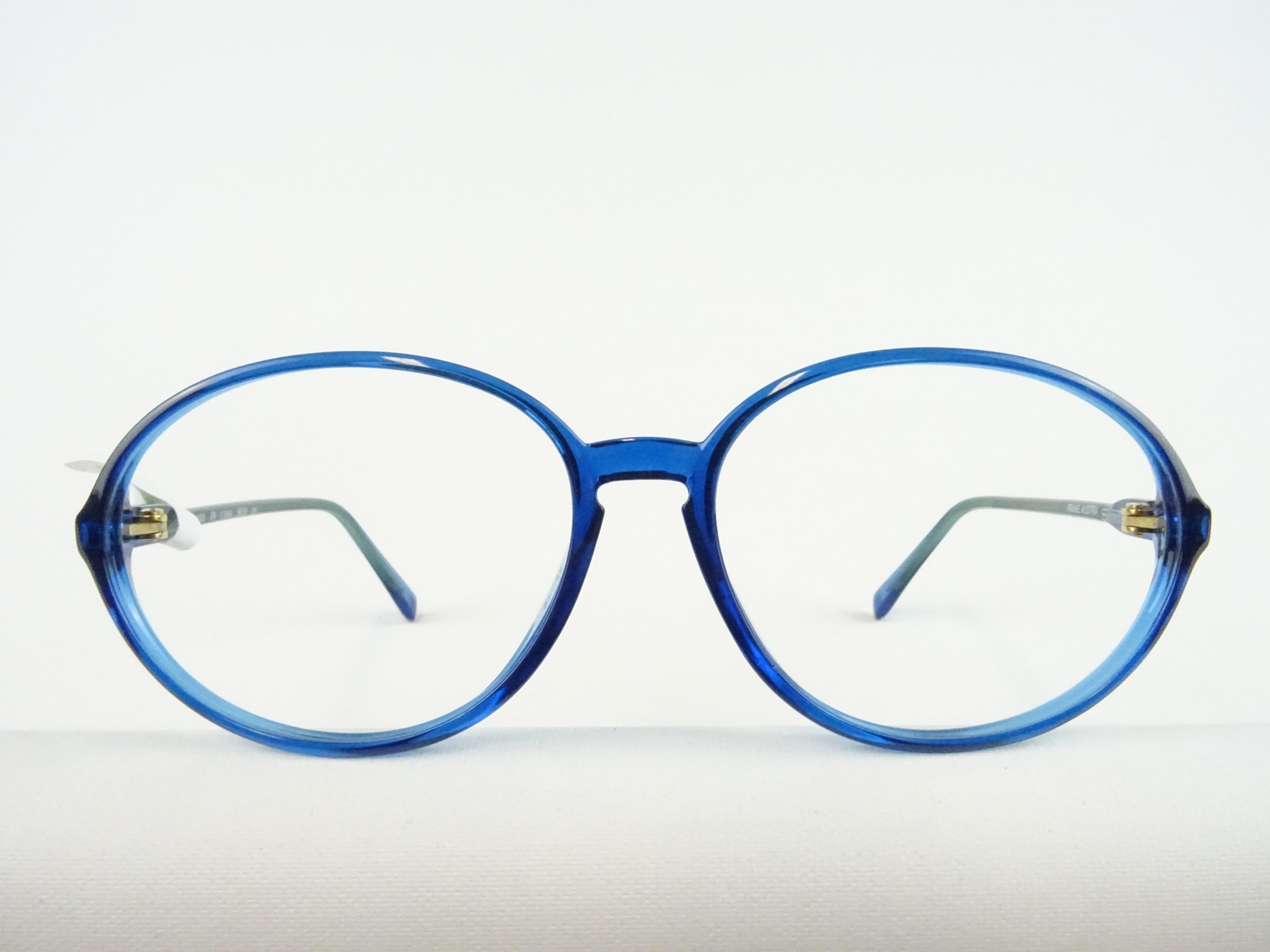 SILHOUETTE 1203 Brille leicht blau, mit großer rundlicher Form SPX ...