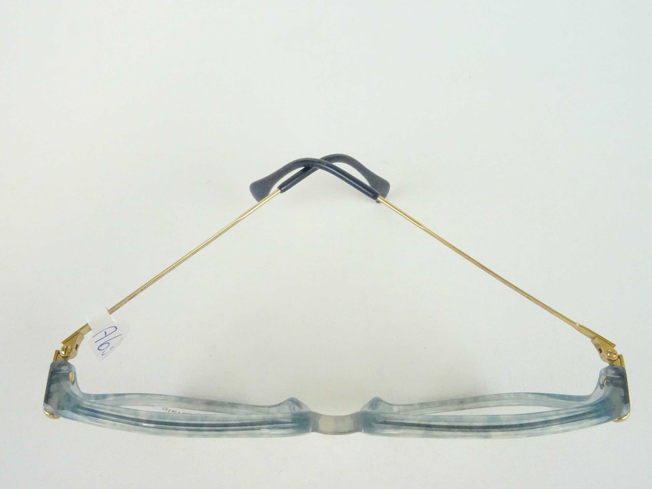 SILHOUETTE hellblaue Brille mit XXL Pantoform Brillengestelle mit ...