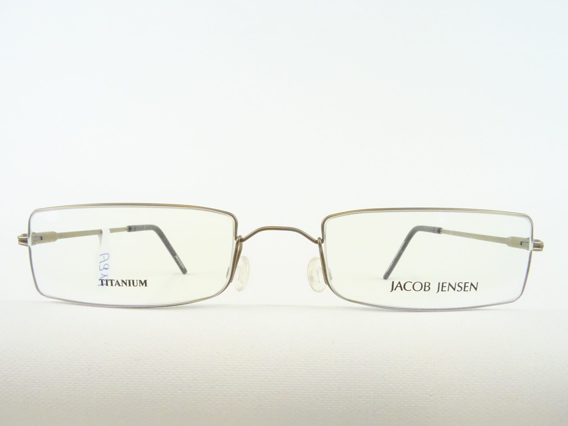 Nickelfreie Brillen Titangestell Brillengestell matt graue Herrenbrille Titanfassung schmal ...