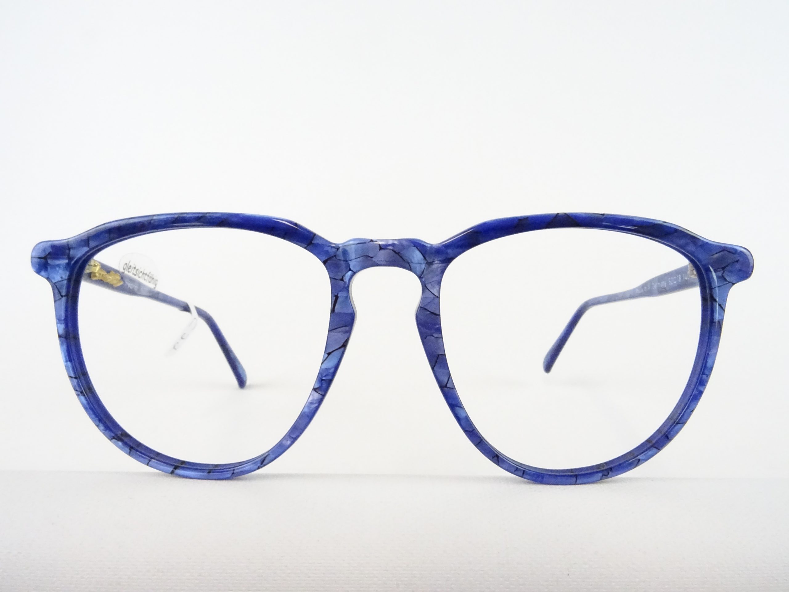 Blaue Pantobrille Marke Brendel seltene Brillengestelle Kunststoff ...