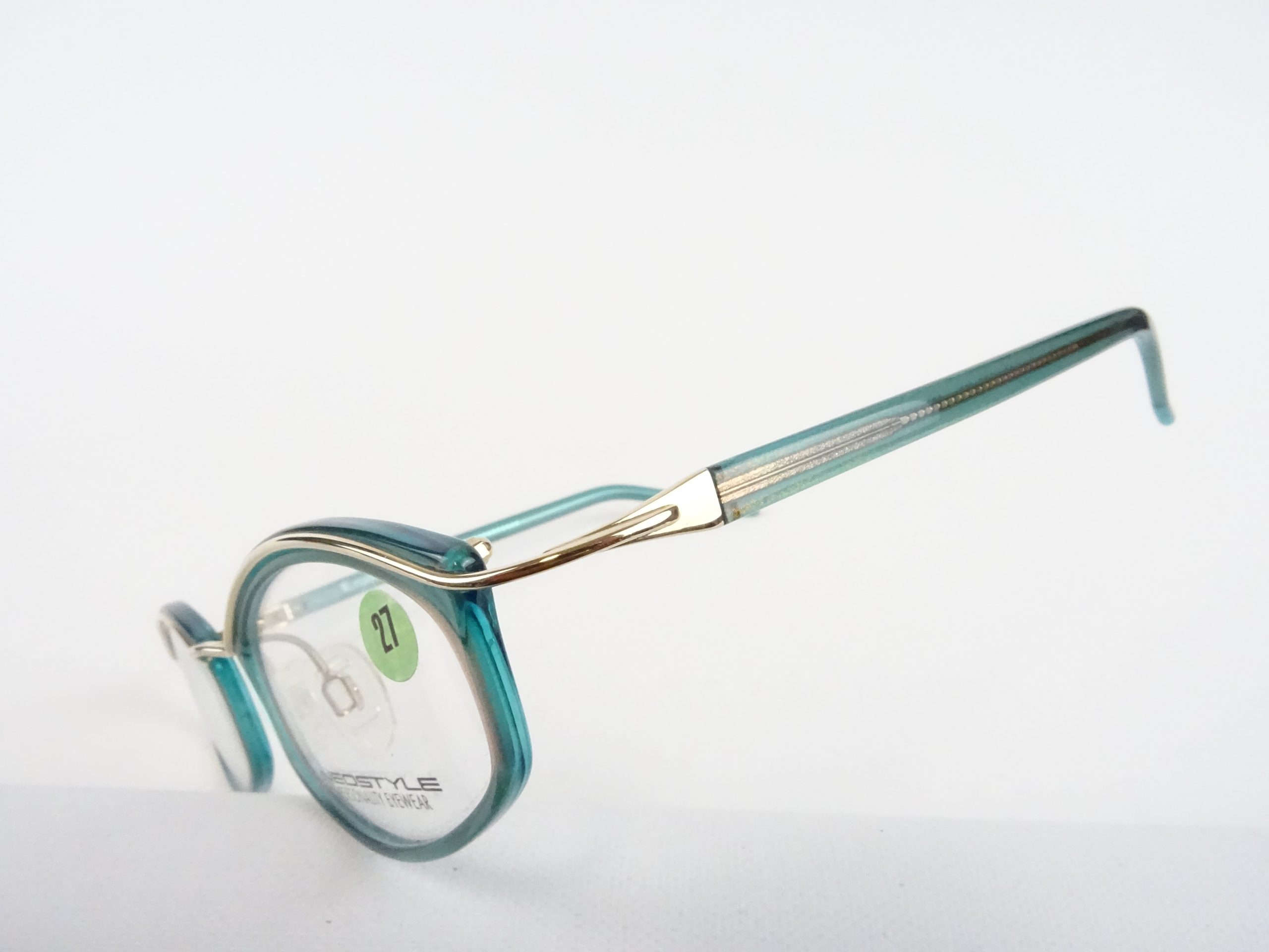 Neostyle blau grüne Brille elegante Damenfassung preiswerte ...